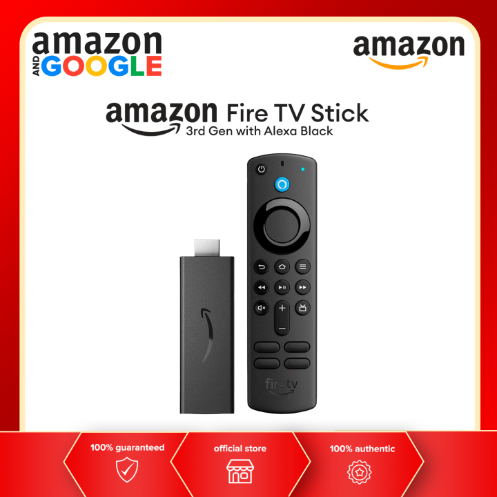 Amazon Fire TV Stick 3rd Gen with Alexa Black | Lazada PH