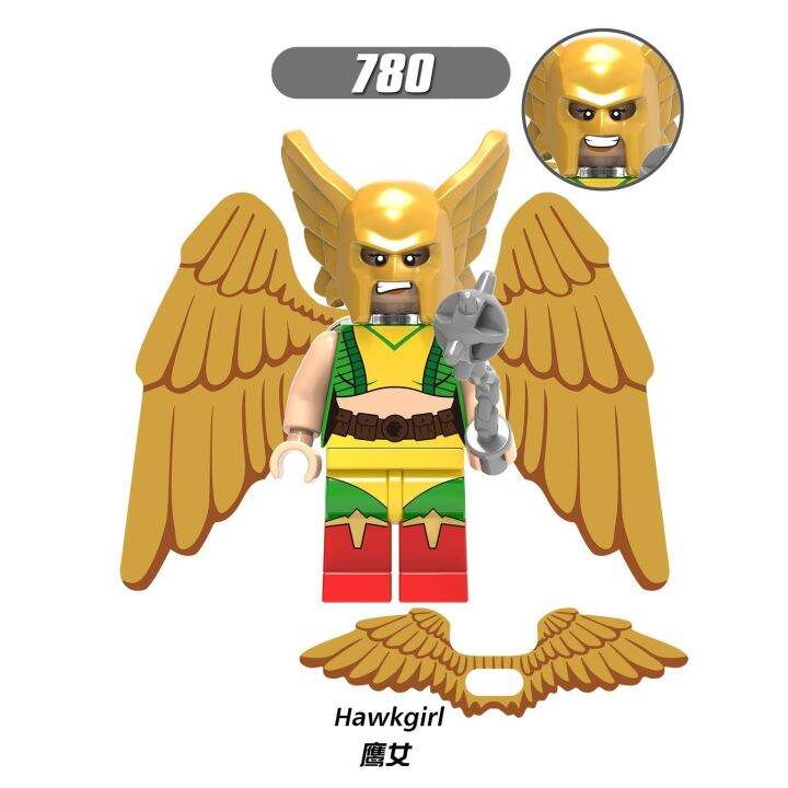 Mainan Anak Lego Lego Hawkman XH780 Lego Minifigure DC Batman Ironman ...