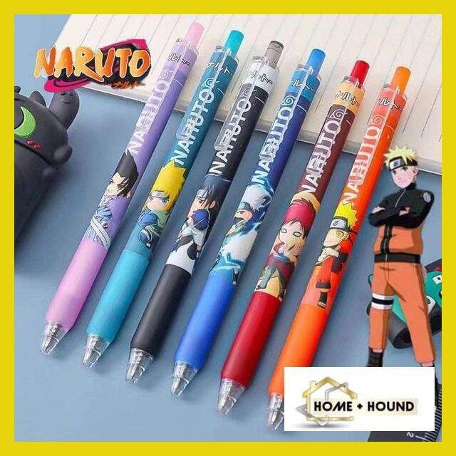 Home+Hound Naruto Uzumaki Naruto, Kakashi, Sasuke Press Pen Gel Pen For ...