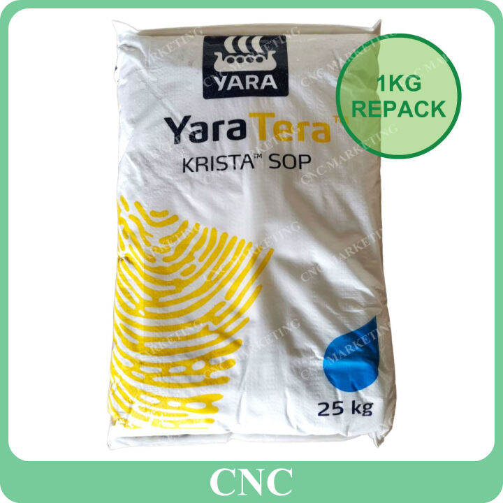 [REPACK] 1KG YaraTera Krista SOP Sulphate of Potash Baja Yara Potassium ...