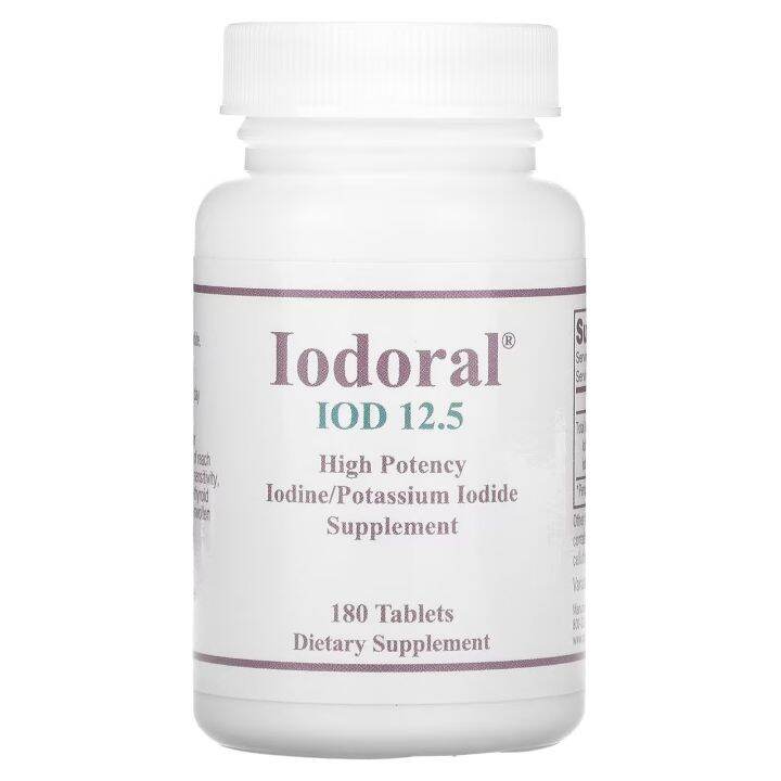 Optimox, Iodoral, IOD 12.5, 180 Tablets | Lazada PH
