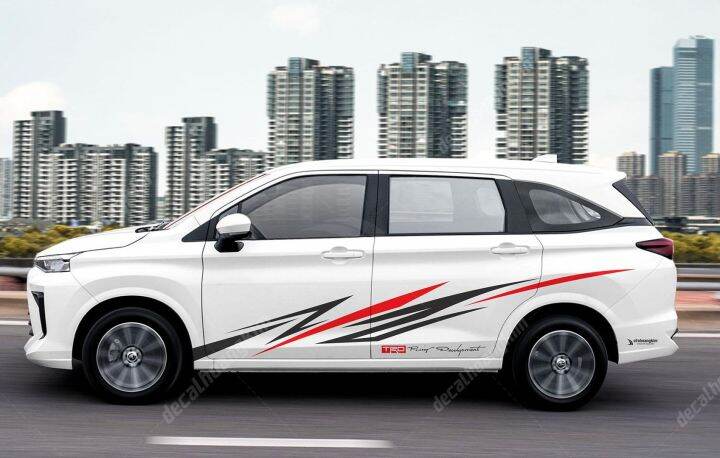 Stiker mobil toyota veloz sticker mobil veloz cutting stiker mobil ...