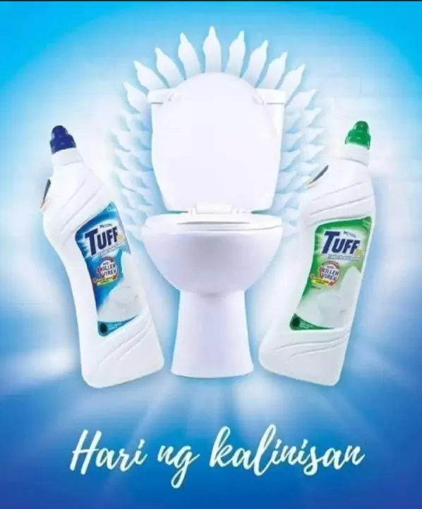 ( Lemon Fresh or Classic 1liter )TUFF Toilet Bowl Cleanser, with Killer ...