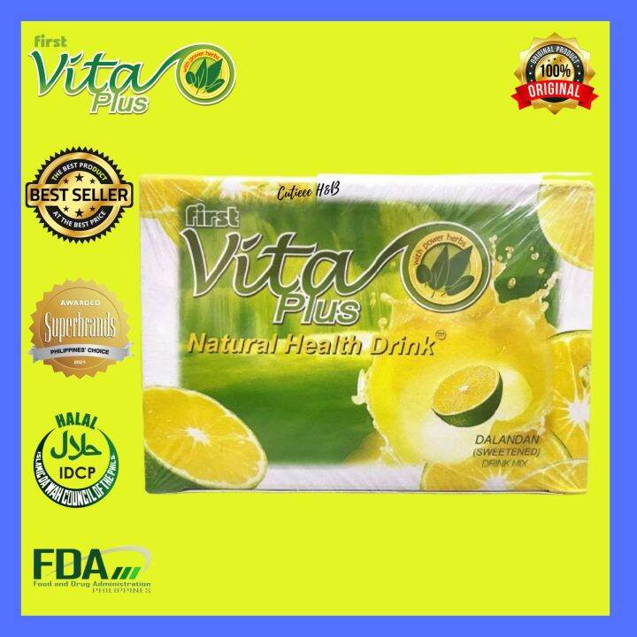 First Vita Plus Natural Health Drink Premium Dalandan Flavor | Lazada PH