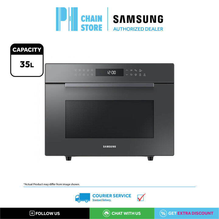 SAMSUNG 35L CONVECTION MICROWAVE OVEN WITH HOT BLAST™ | MC35R8088LC/SM ...