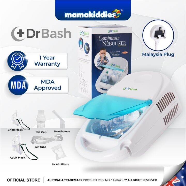 KKM LULUS DrBash Compressor Nebulizer Portable Air-Compressing Machine ...