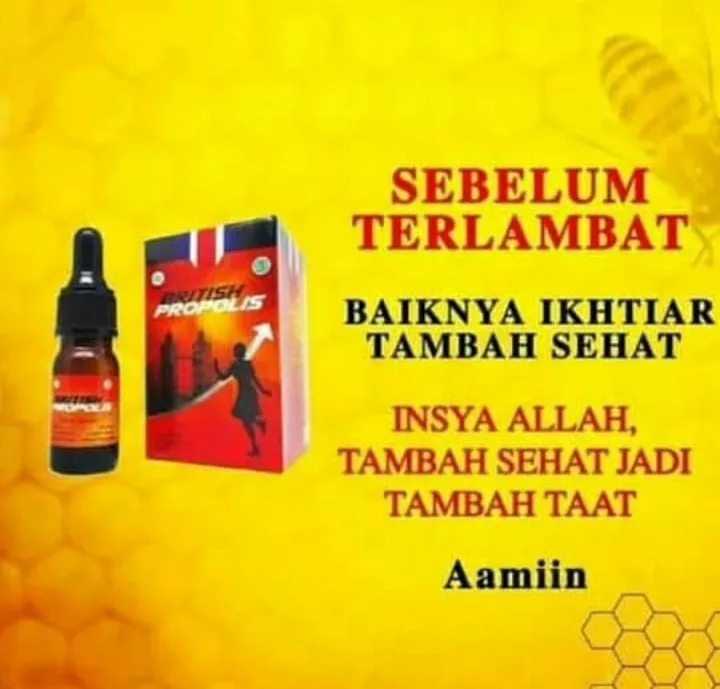 BP PROPOLIS BRITISH PROPOLIS 100% ORIGINAL | Lazada Indonesia