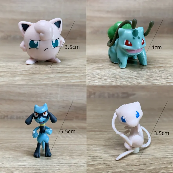 Pokemon Toys Figure Charizard Mewtwo action Tiny desk decor Pikachu Mew ...