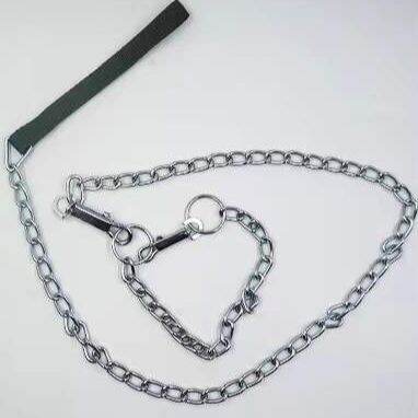 Dog chain 1.5M stainless steel dog chain Kadena ng Aso(red rope ...