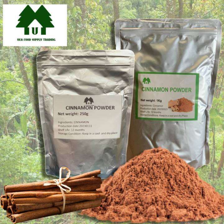 Cinnamon Powder 1kg./250g per pack with already ZIPLOCK at the top ...