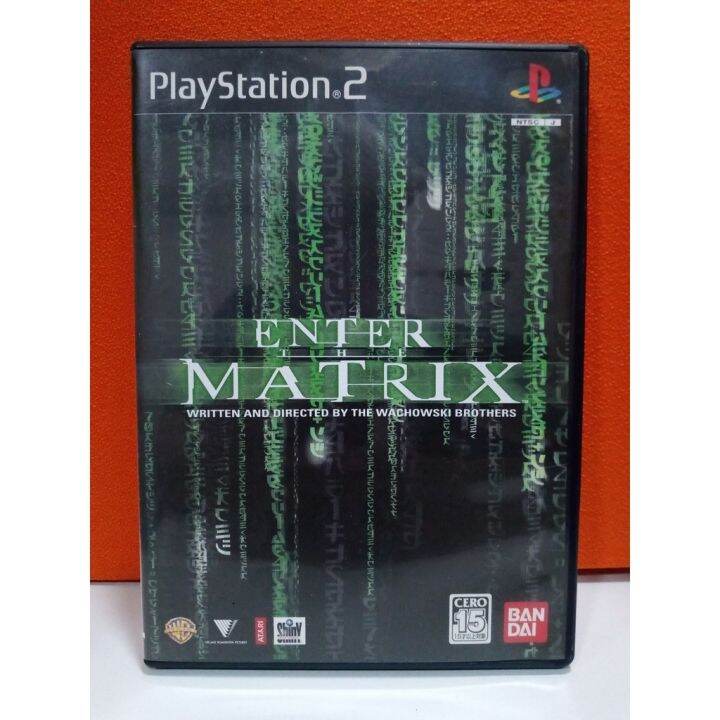 แผ่นแท้ [PS2] Enter the Matrix (Japan) (SLPS-25254) | Lazada.co.th