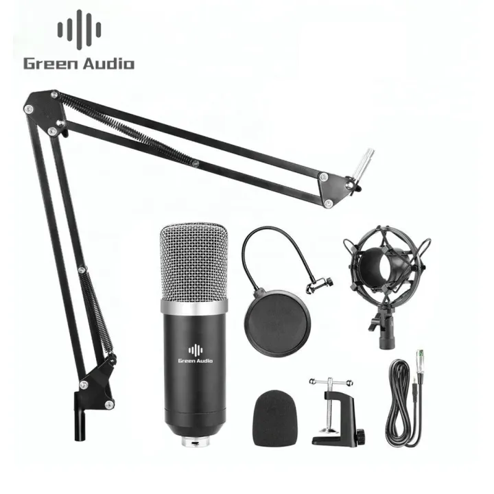 GREEN AUDIO BM-800 Microphone Professional Studio Condenser Sound ...