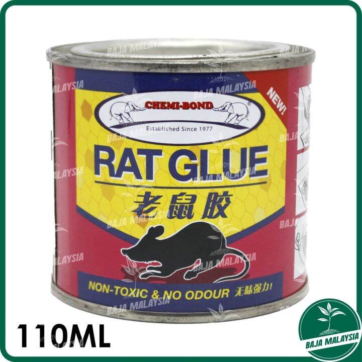 CHEMI-BOND Rat Glue 110ML Pest Control Super Sticky Glue Gum Mouse Rat ...