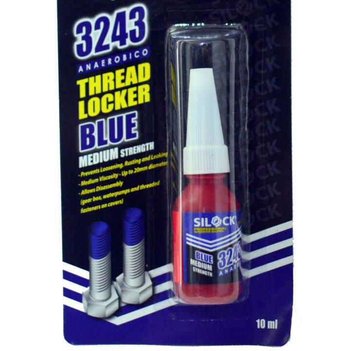 Silock 3243 Threadlocker Medium Strength Blue | Lazada PH