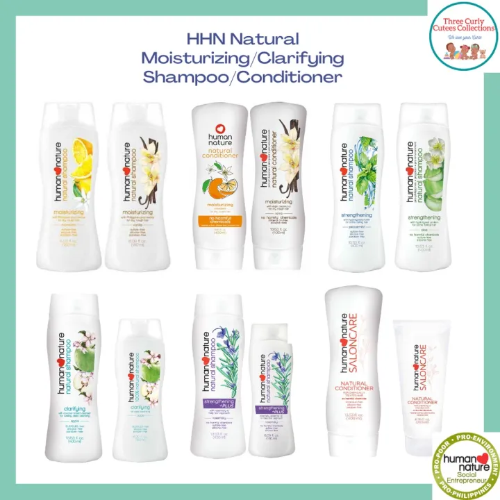 Human Heart Nature Natural Moisturizing/Clarifying Shampoo/Conditioner ...