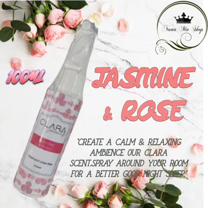 NS Clara Scents Jasmine & Rose 100ml REFRESHING LUXURIOUS AROMA (Room ...