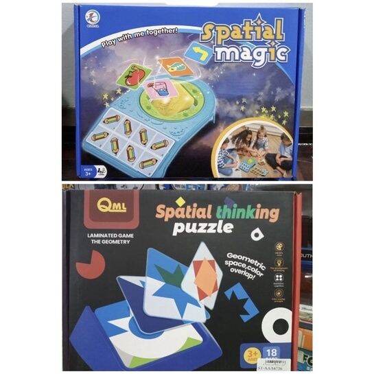 spatial magic gameboard, spatial thinking puzzle | Lazada.co.th