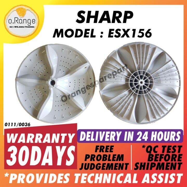 ESX156 SHARP WASHING MACHINE PULSATOR / SHARP KIPAS MESIN BASUH | Lazada