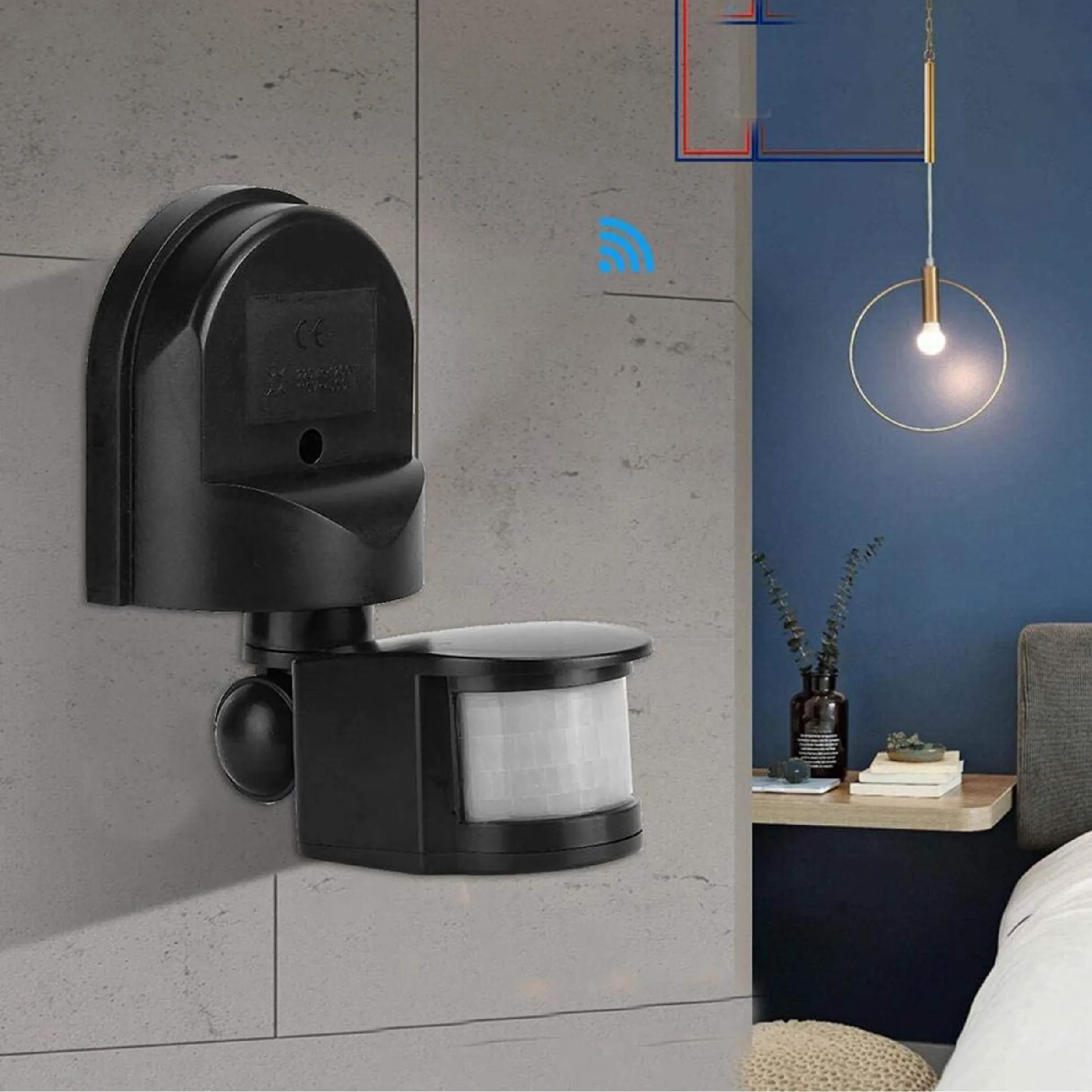 Motion Sensor ปิด-เปิดไฟตรวจจับความเคลื่อนไหวด้วยอินฟาเรด220V สินค้าขาย ...