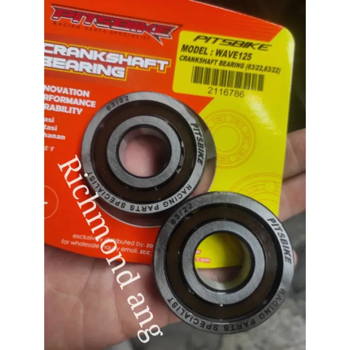 Orignal Pitsbike racing crankshaft crank side main bearing hi speed ...
