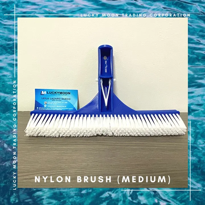 LMTC Swimming Pool Nylon Brush (Medium) | Lazada PH