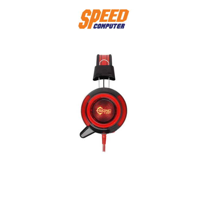 SIGNO GAMING HEADSET HP805 MICROHPONE & BUILT-IN LED USB PORT STERO By ...