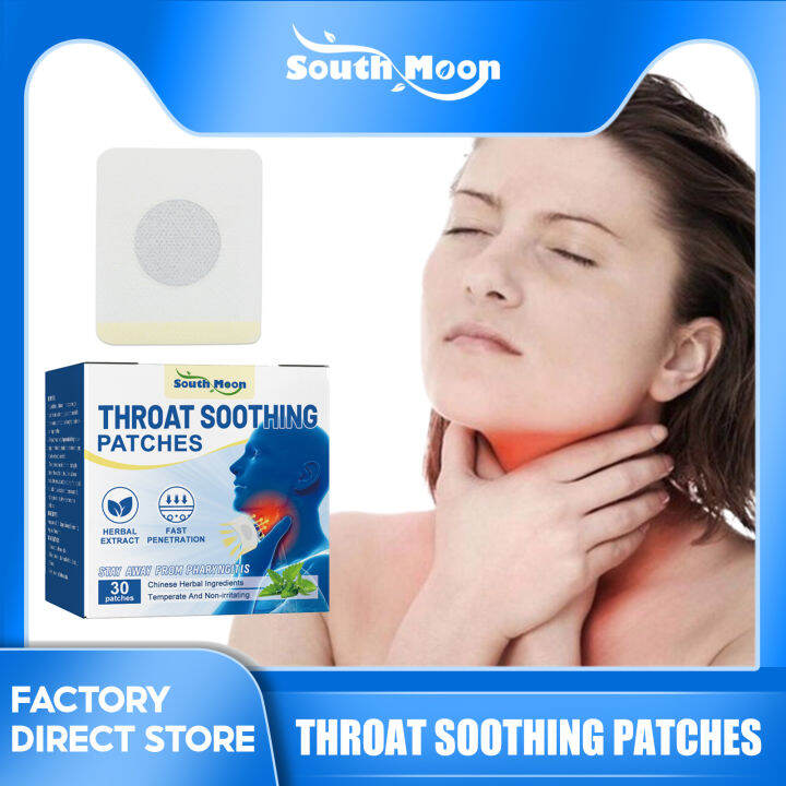 South Moon Throat Soothing Patches Relieve Throat Dry Itchy Sore ...