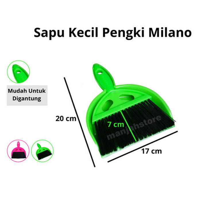 Sapu pengki mini debu milano dragon | Lazada Indonesia