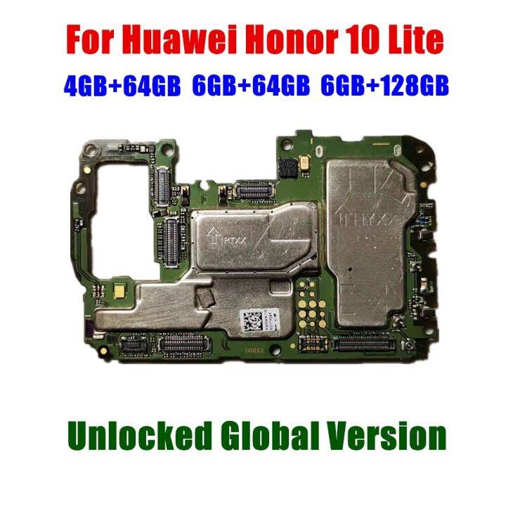 Original Unlocked For Honor 10 Lite Motherboard Main Logic Board Full ...