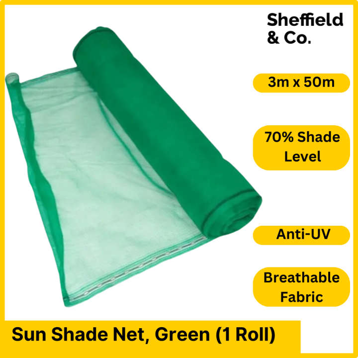 Sun Shade Net, 70% Shade Level (3m x 50m) (1 Roll) | Lazada PH