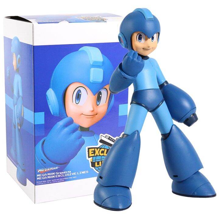 Grandista Mega Man Rockman 9" PVC Figure Collectible Model Toy ...