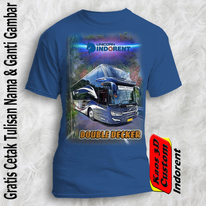 Kaos Bus Telolet Om Basusi / Tshirt Bis Indorent / Baju Custom Gambar ...
