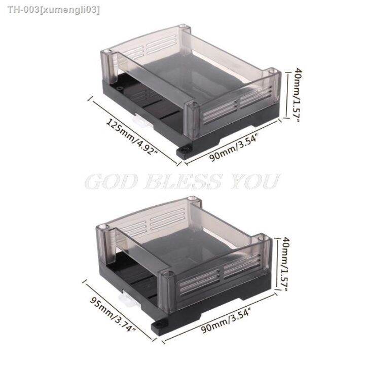 1PC Transparent Plastic Industrial Control Box Panel Enclosure Case Din ...
