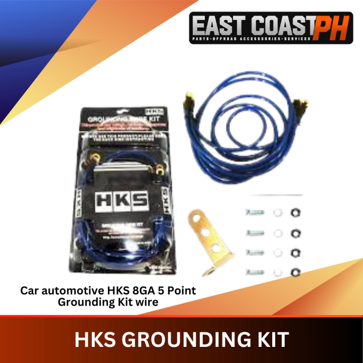 Car automotive HKS 8GA 5 Point Grounding Kit wire | Lazada PH