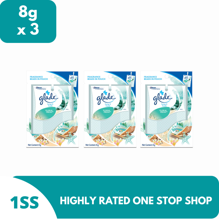 Glade Hang It Fresh, Floral Fresh 8g x 3 | Lazada PH