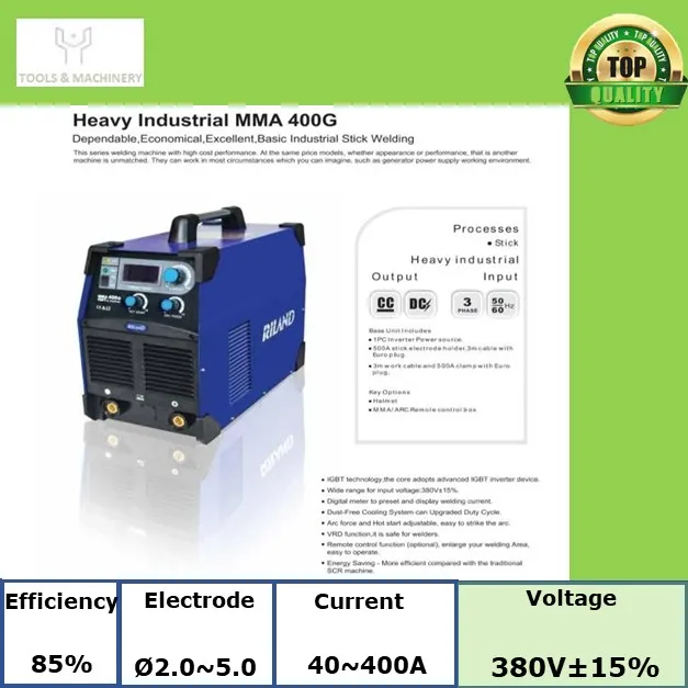 TH Riland DC Welding Machine MMA 400G MMA400G | Lazada