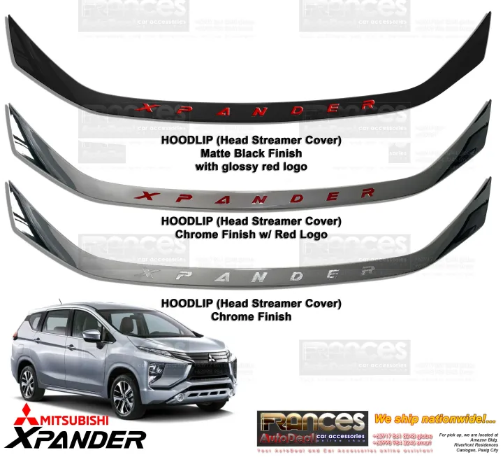 HOOD LIP garnish for Mitsubishi Xpander | Lazada PH