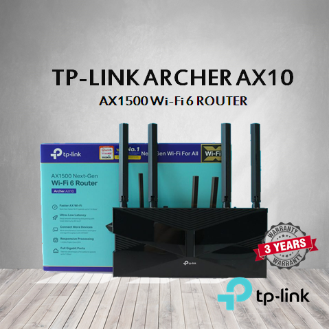 TP-Link Archer AX10 AX1500 Wi-Fi 6 Router | Lazada