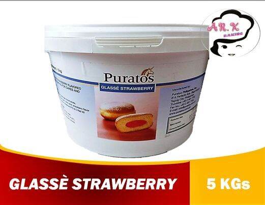 Puratos Glasse Strawberry filling 5kg | Lazada PH