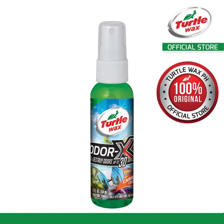 ORIGINAL Turtle Wax Odor-X Odor Eliminator Travel Spray- Kinetic New ...
