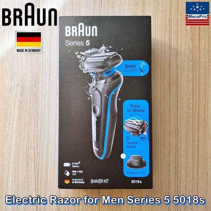Braun® Electric Razor for Men Series 5 Shaver Kit 5018s เครื่องโกนหนวด ...