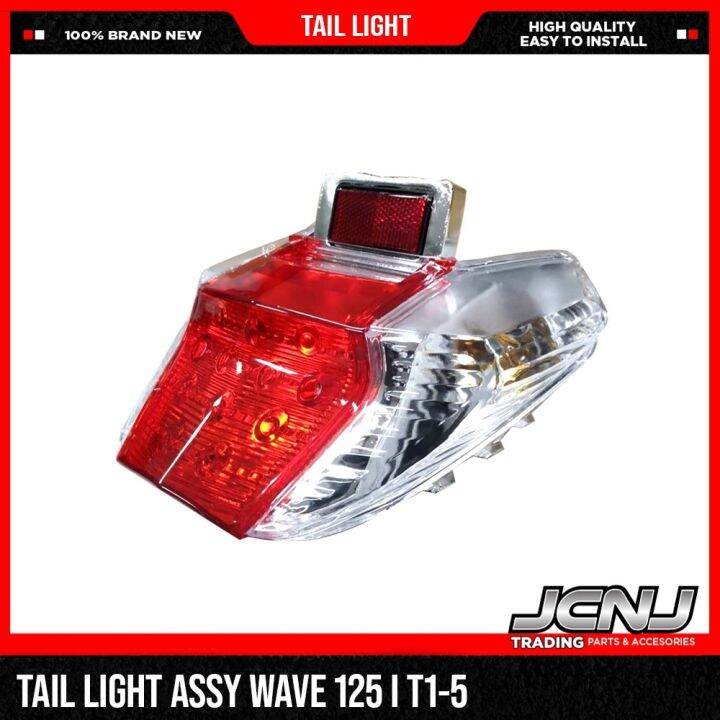In stock- JCNJ Motorcycle Tail Light Assy Honda Wave 125i T1-5 OEM ...