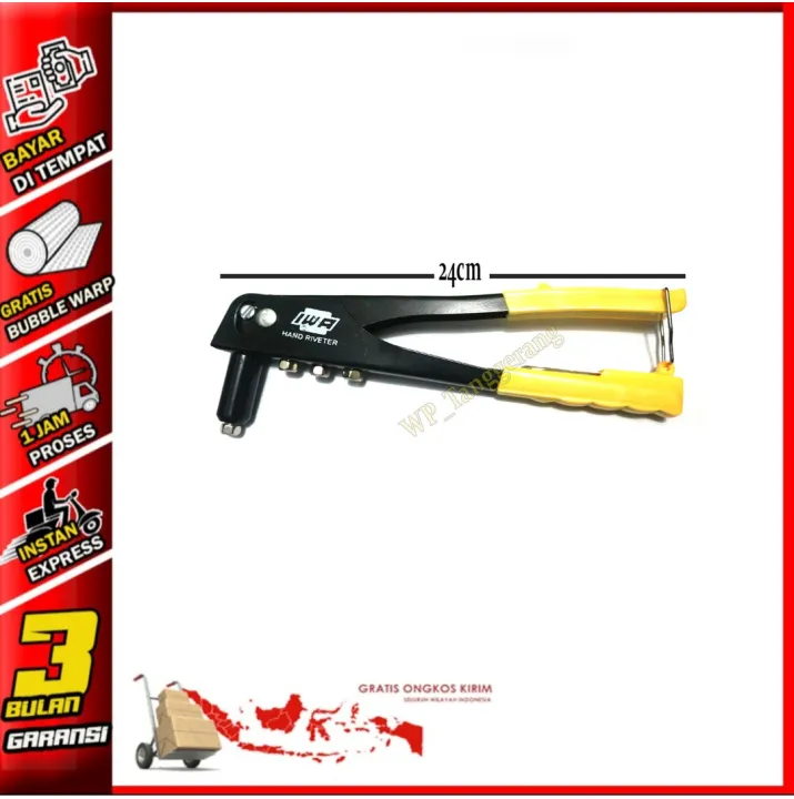 Iwa Tang Ripet Hand Rivet 2.4 - 4.8 mm milimeter - Tembakan Paku / Tang ...