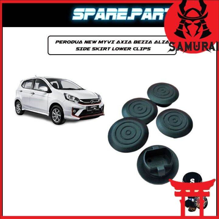 PERODUA NEW MYVI AXIA BEZZA ALZA SIDE SKIRT LOWER CLIPS | Lazada