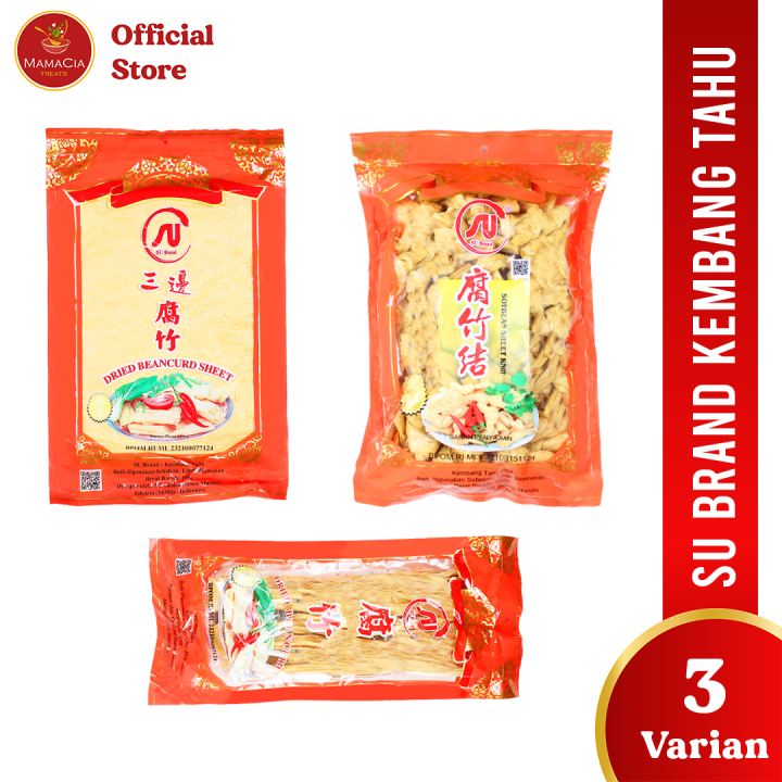 Kembang Tahu Stik Pita Fu Chuk Dried Beancurd SU Brand | Lazada Indonesia