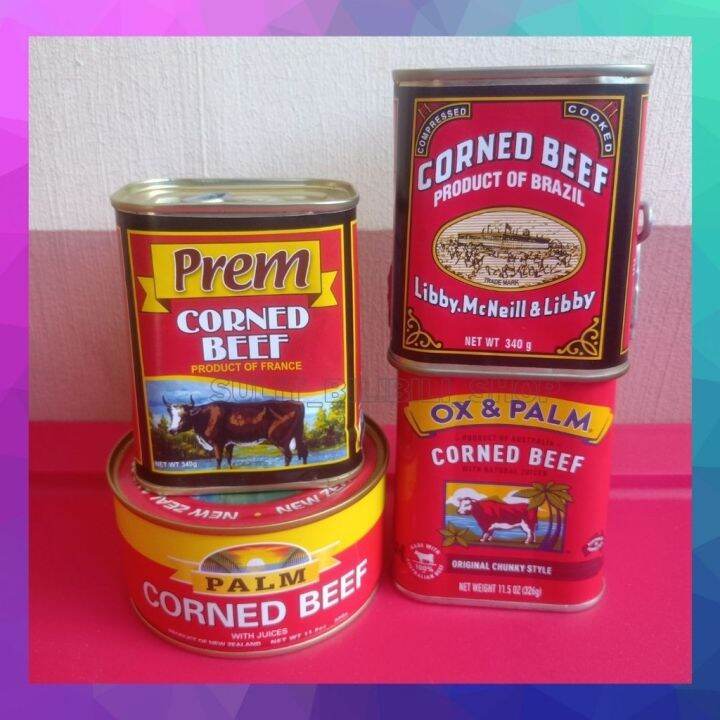 pagsusumigasig27 ♥️ Imported Corned Beef Ox Palm Prem Libby Palm ...