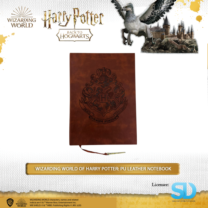Wizarding World Of Harry Potter: PU Leather Notebook | Lazada