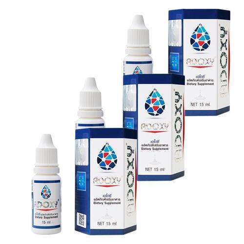 Adoxy เอโดซี ผลิตภัณฑ์อาหารเสริมเพื่อสุขภาพ 15 ml. (3 ขวด) | Lazada.co.th