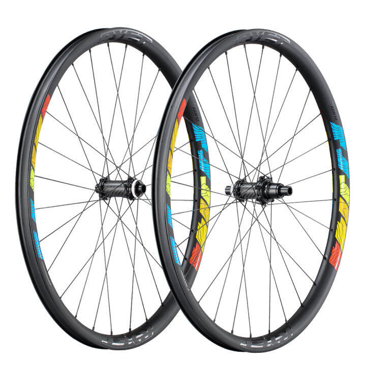 2023 RYET 29er Asymmetric MTB Carbon Wheels 33mm MTB Wheelset Straight ...