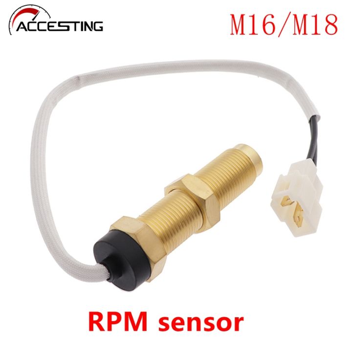 M16/M18 RPM Sensor Tachometer RMA Sensor For Car Truck Yacht Gas/Diesel ...